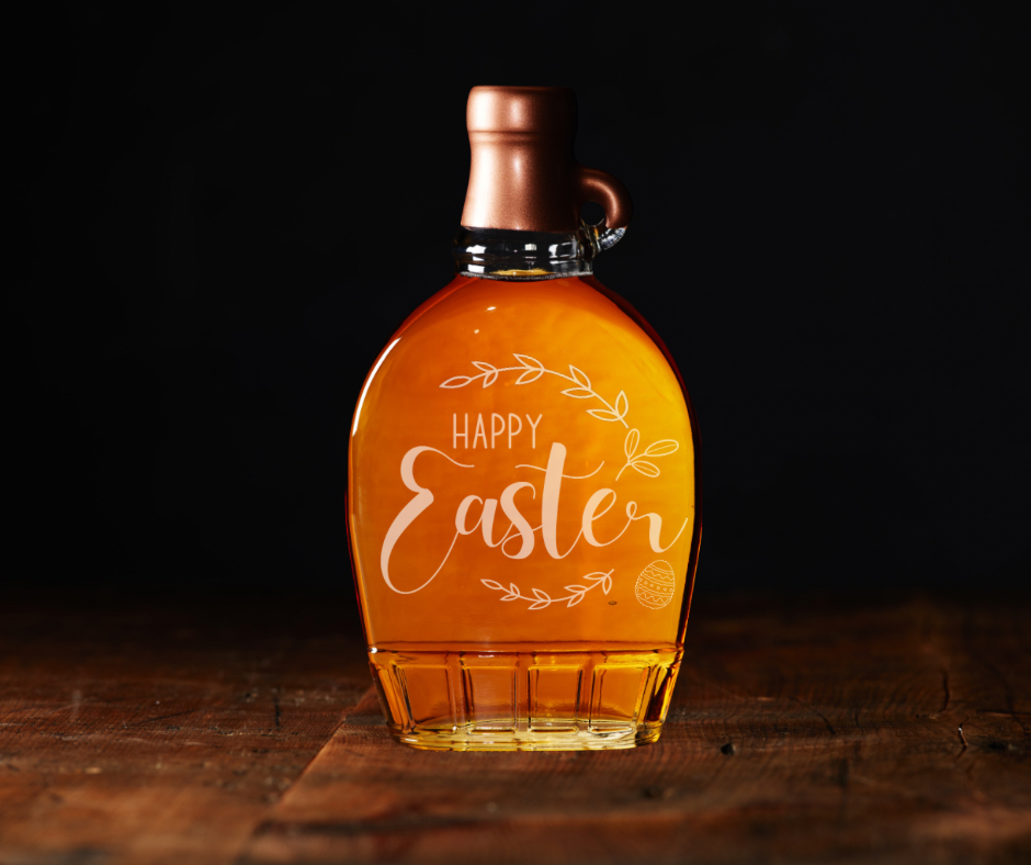 Easter 12 oz bottle | Burton's Maplewood Farm